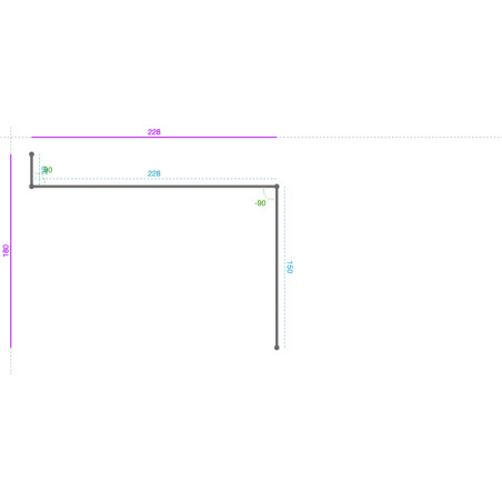 Inox Brut, 15/10, Dev. 401, Lg. 2000