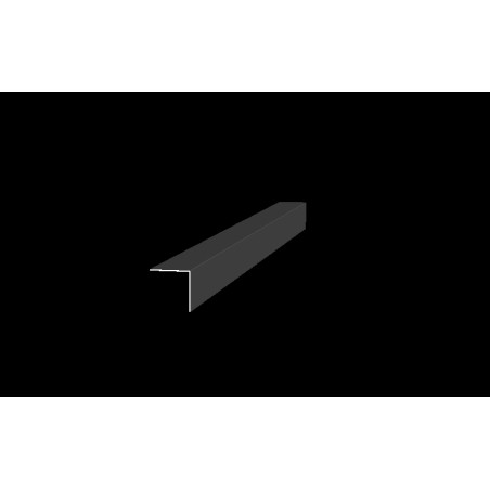 ALUMINIUM Prélaqué Ral 9016 - Satiné, 15/10, Dev. 297.5, Lg. 2500