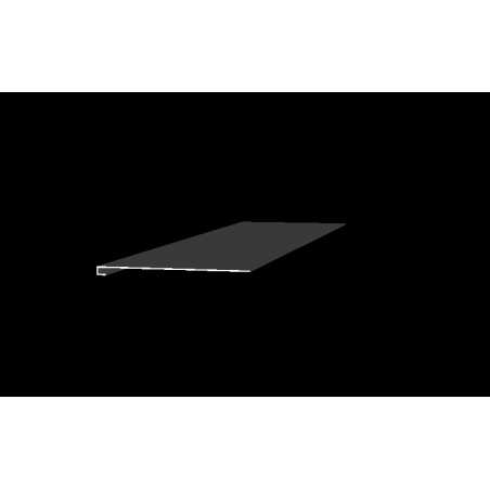 ALUMINIUM Prélaqué Sablé 2100 - Sablé, 15/10, Dev. 570, Lg. 2500