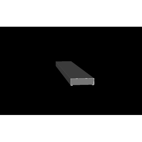 ALUMINIUM Prélaqué Ral Blanc Technal, 15/10, Dev. 420, Lg. 2031