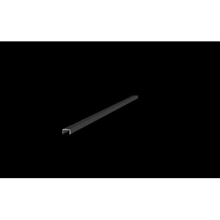 ALUMINIUM Prélaqué Ral 9010 - Brillant, 20/10, Dev. 173, Lg. 4000