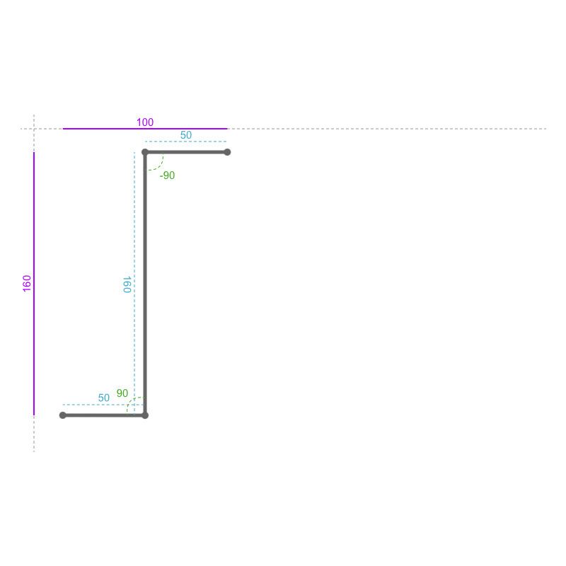 ALUMINIUM Prélaqué Ral 7016 - Satiné, 10/10, Dev. 256, Lg. 154