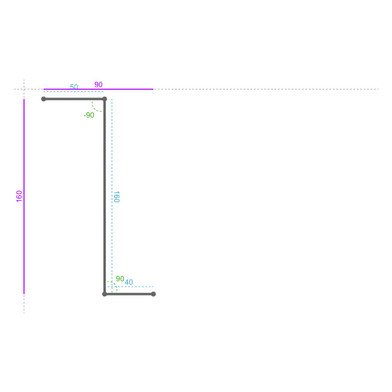 ALUMINIUM Prélaqué Ral 7016 - Satiné, 10/10, Dev. 246, Lg. 2230