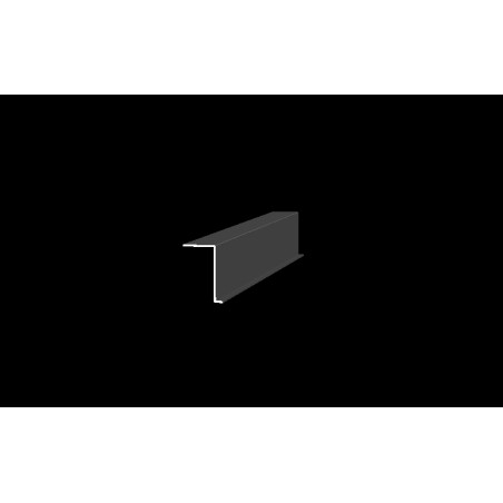 ALUMINIUM Prélaqué Ral 7016 - Satiné, 10/10, Dev. 231, Lg. 950