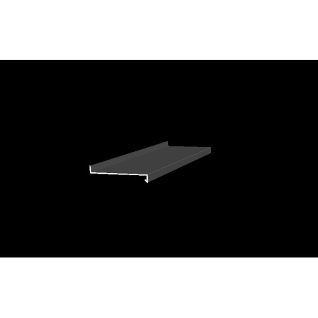 ALUMINIUM Prélaqué Ral 1015 S, 15/10, Dev. 318.7, Lg. 2050